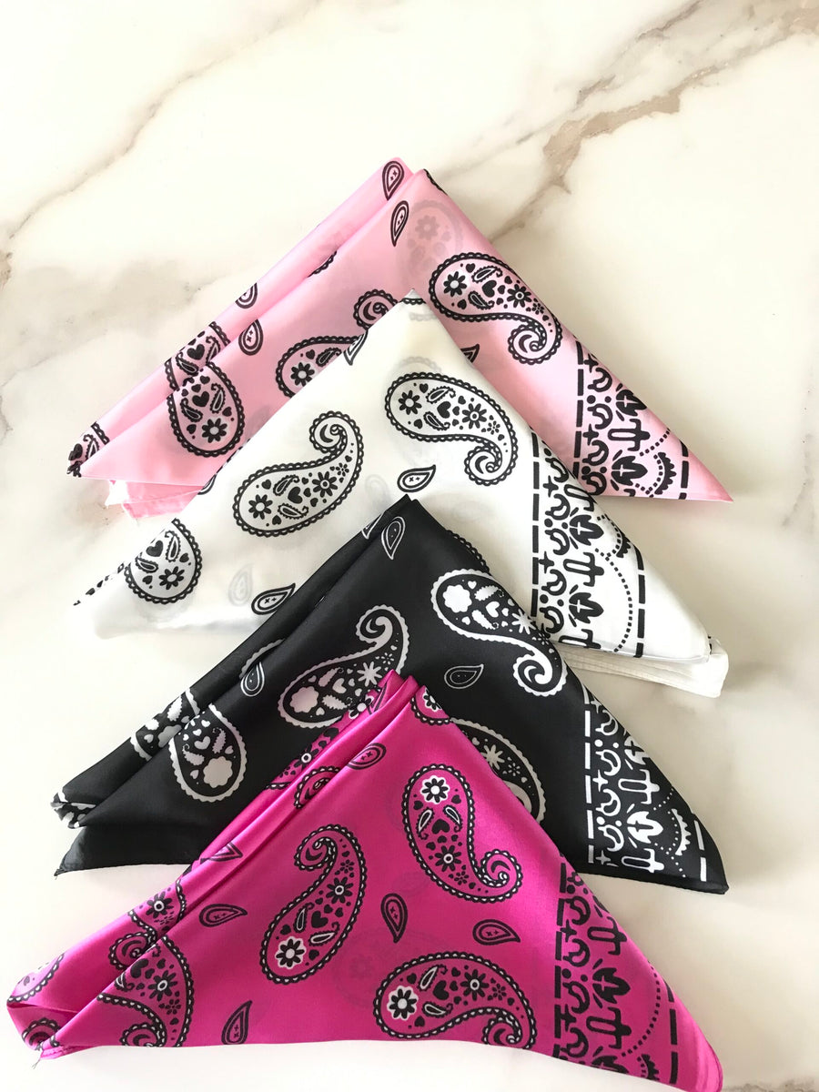 Bandanas Arabesco – Menta Rosa