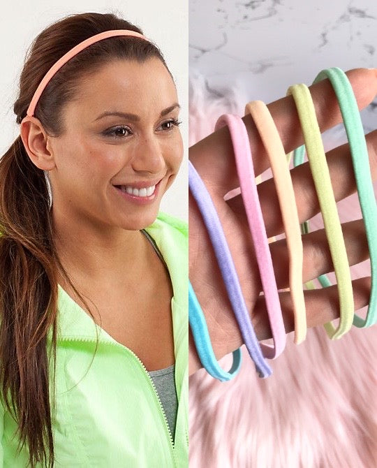 Set Balacas Elasticas x 6 – Menta Rosa